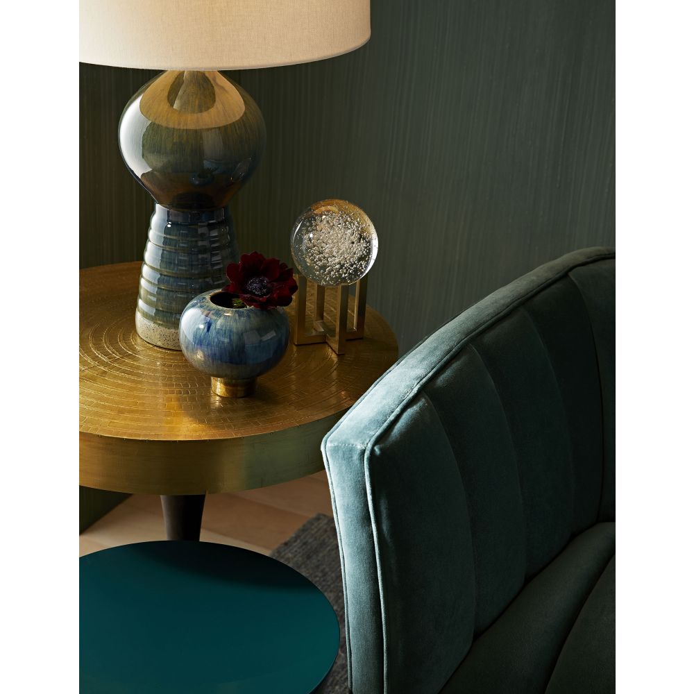 6155 - Daryl End Table - Antique Brass, Brass