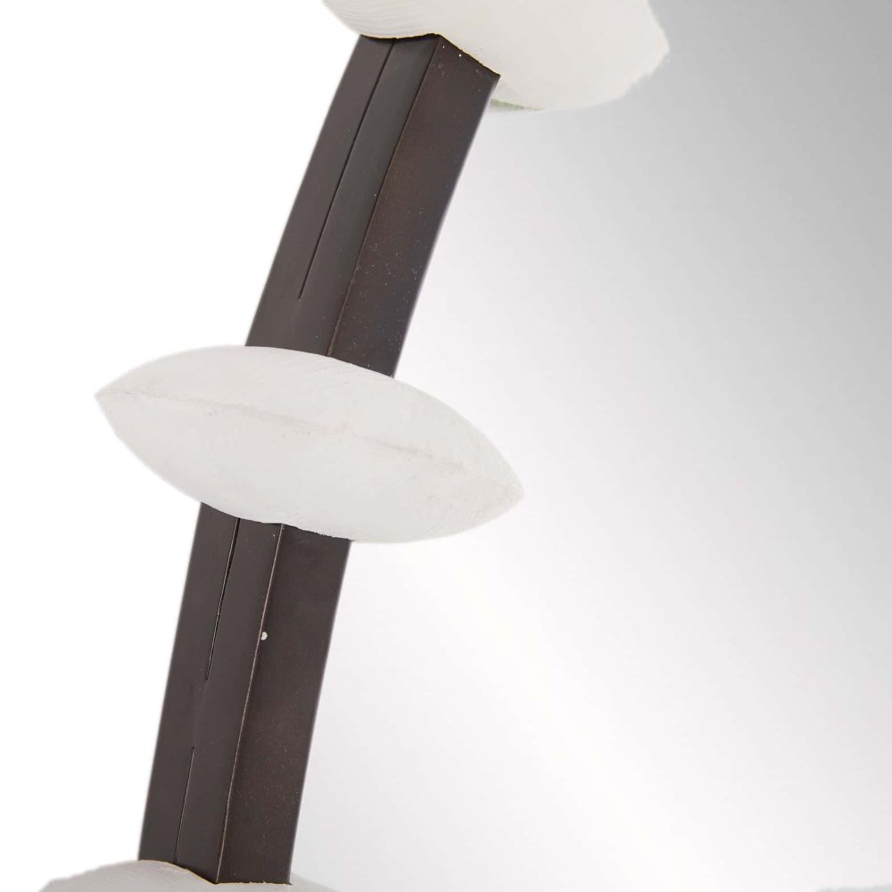 6988 - Pira Mirror - White Gesso