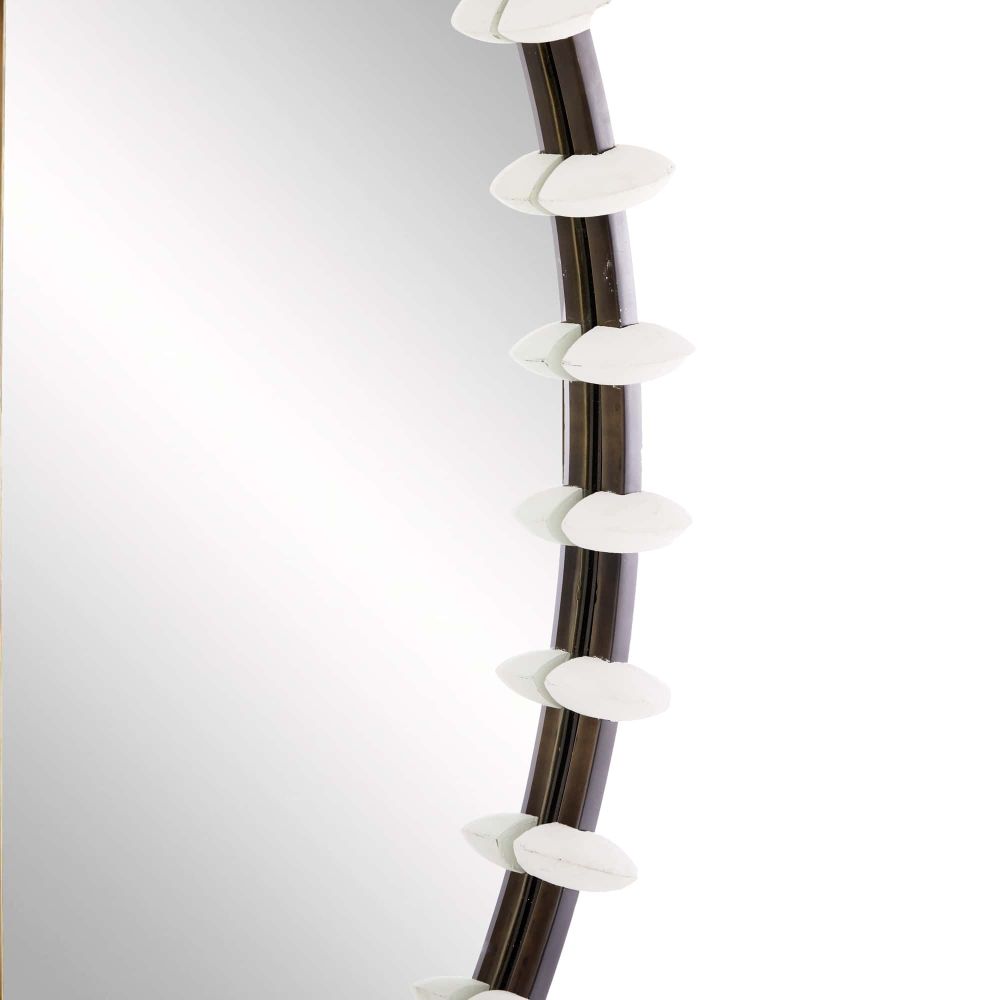 6988 - Pira Mirror - White Gesso