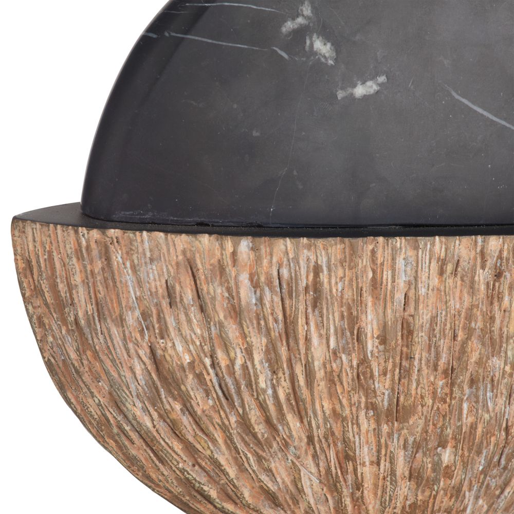 ASC27 - Flojo Sculptures, Set of 2 - Black, Marble