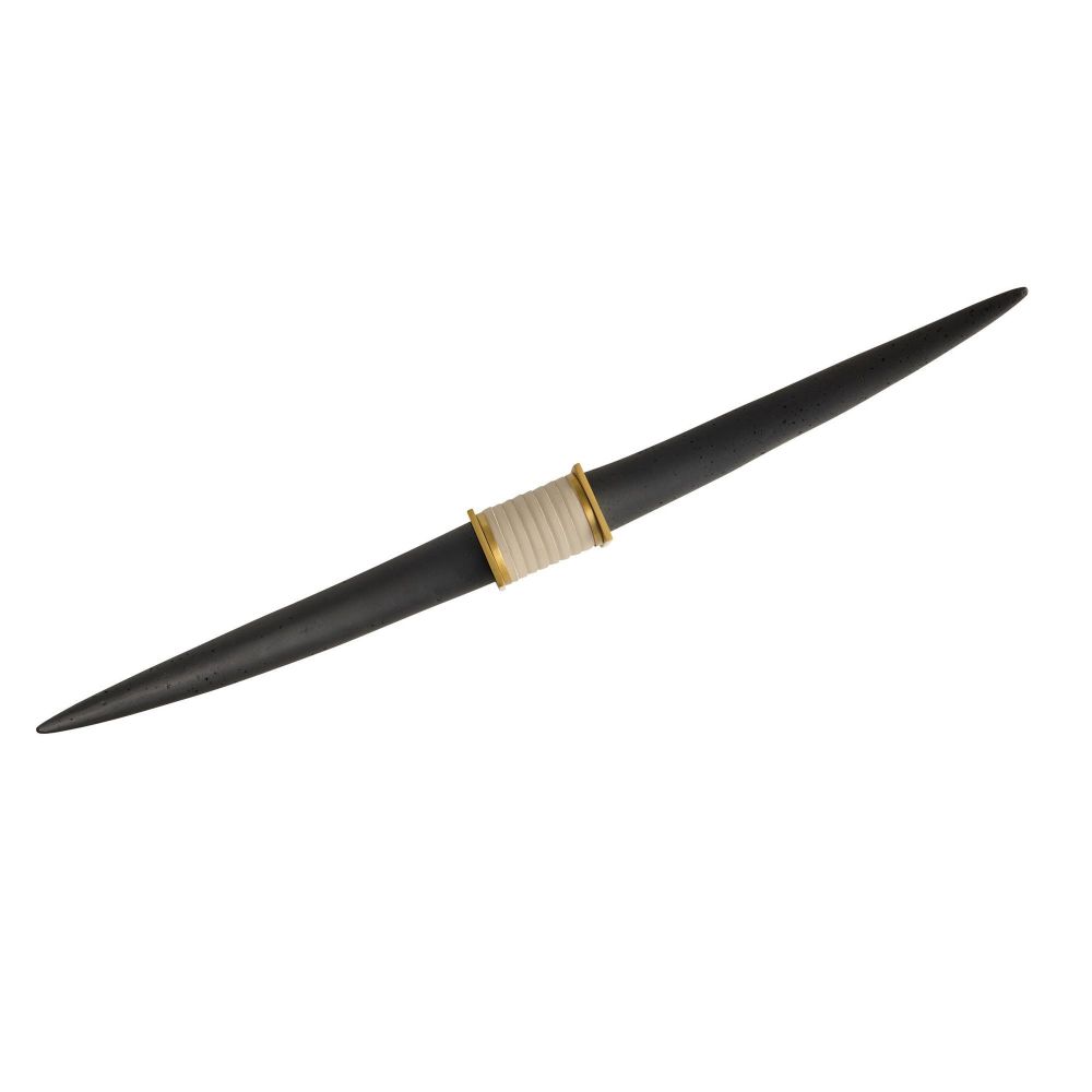 ASC32 - Jacari Sculpture - Charcoal, Ricestone