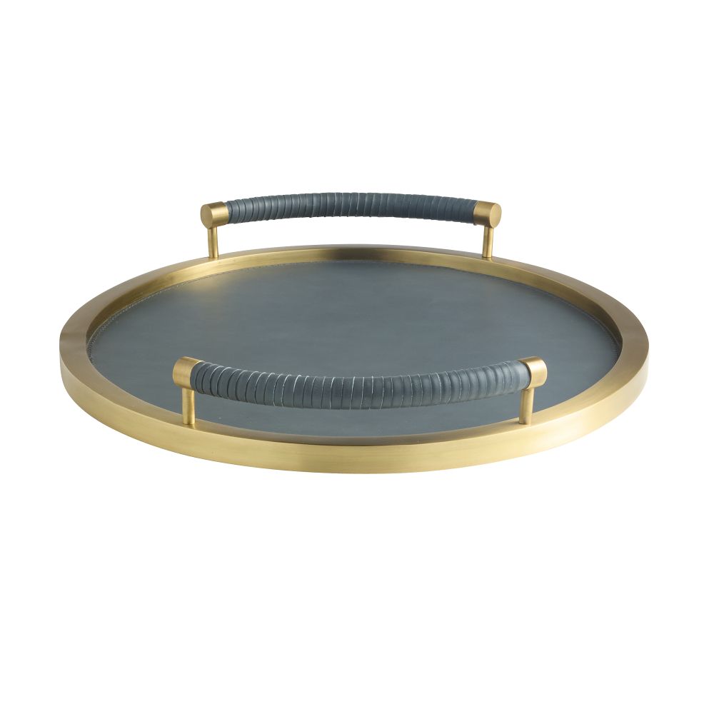 AYI01 - Tallulah Tray - Antique Brass, Brass