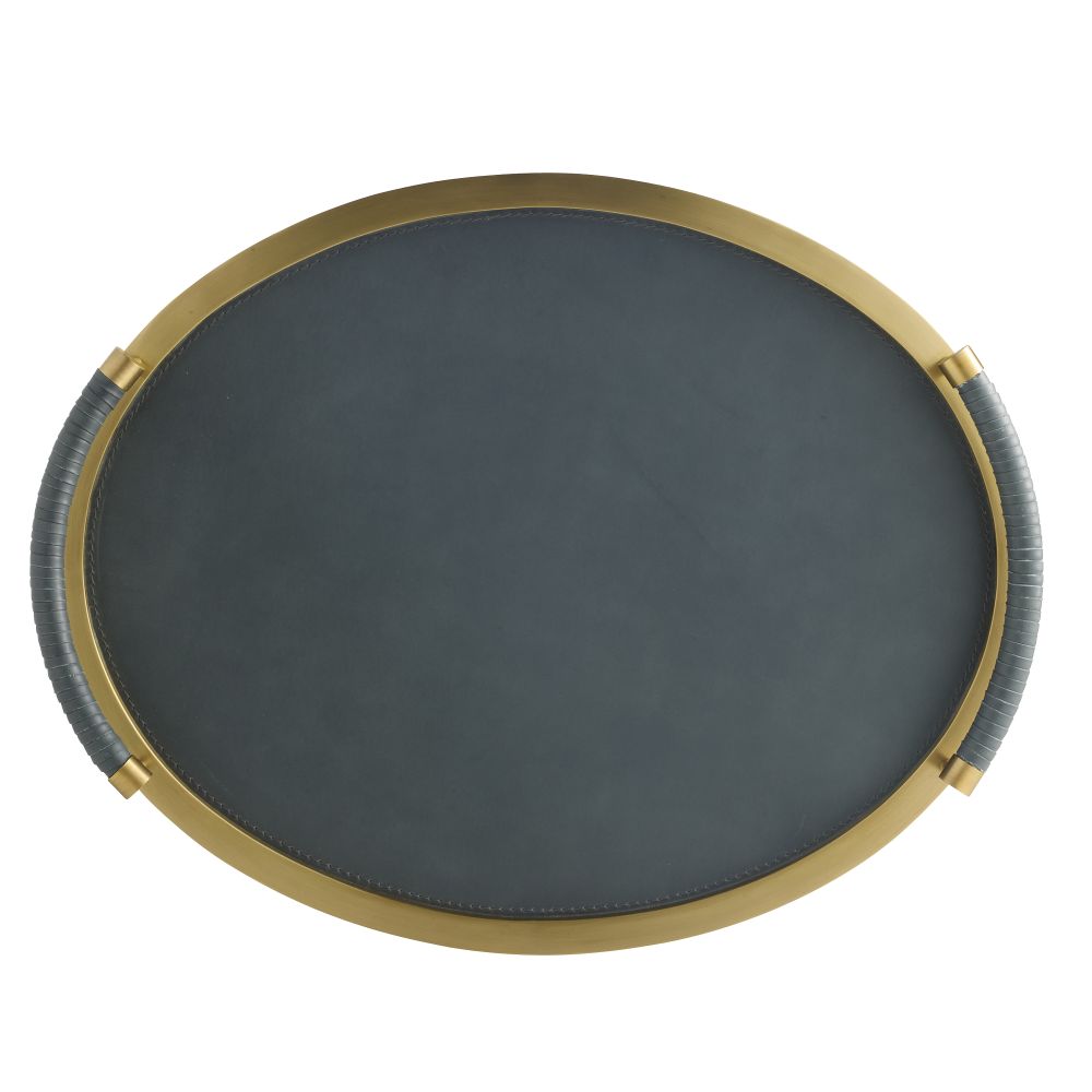 AYI01 - Tallulah Tray - Antique Brass, Brass
