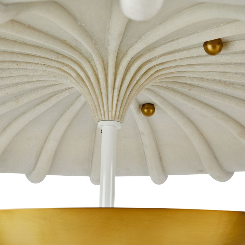 DFC12 - Camella Flush Mount - Ivory