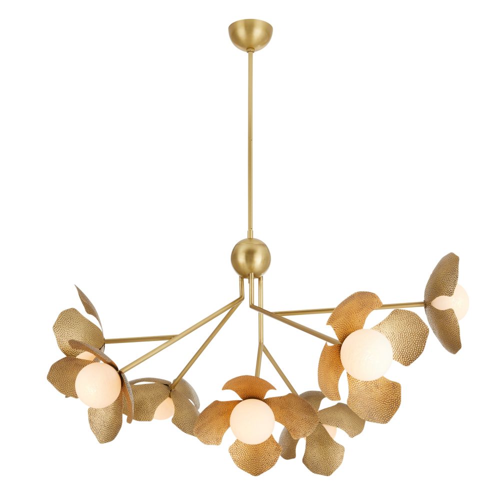 DLC32 - Generosa Chandelier - Antique Brass