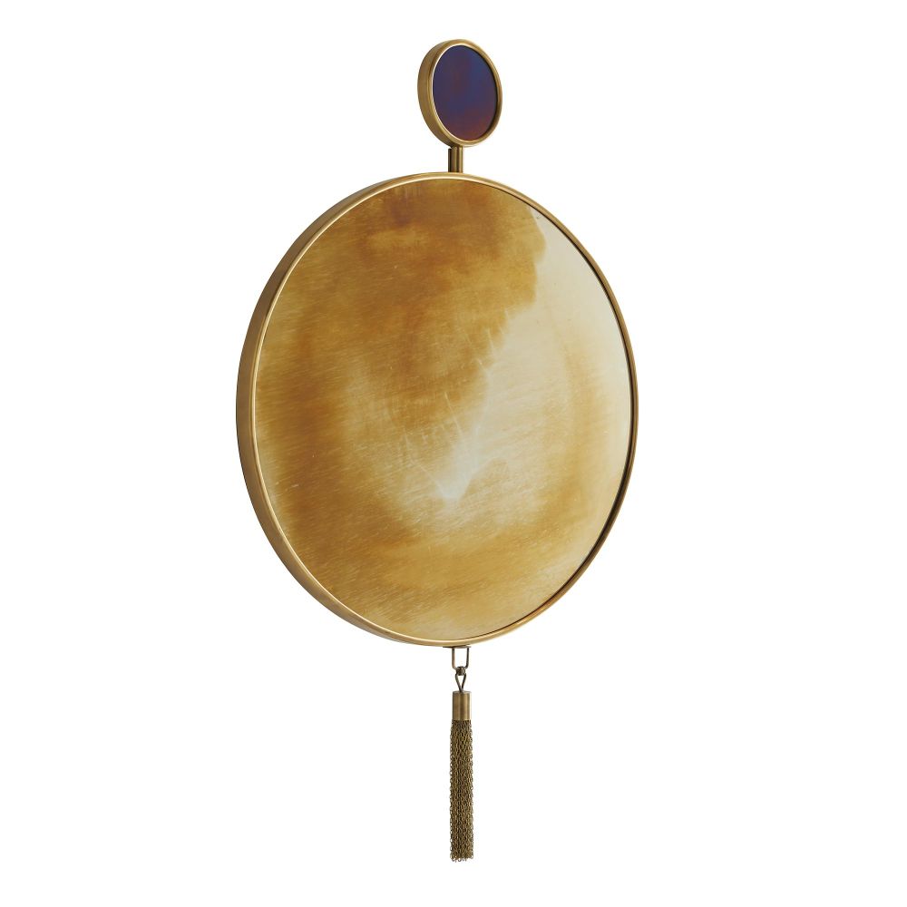 DS2025 - Moon Glow Mirror - Antique Brass