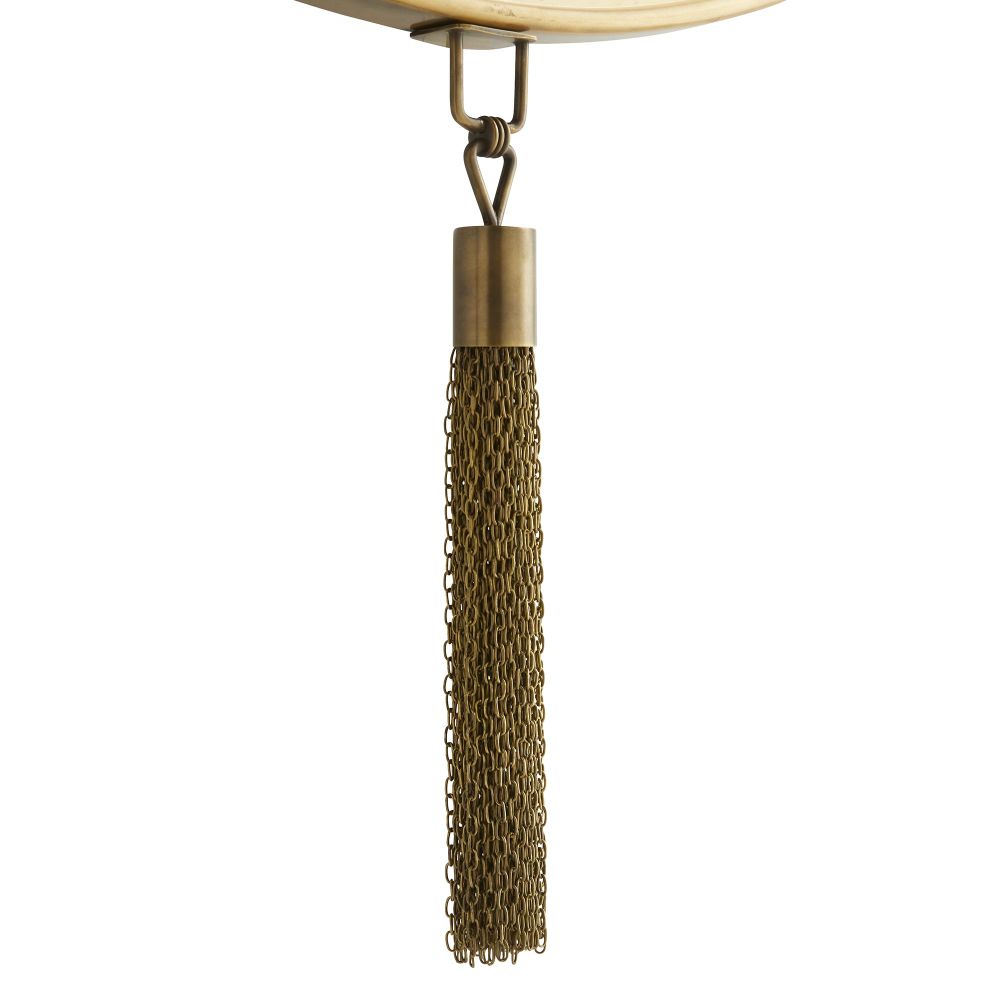 DS2025 - Moon Glow Mirror - Antique Brass
