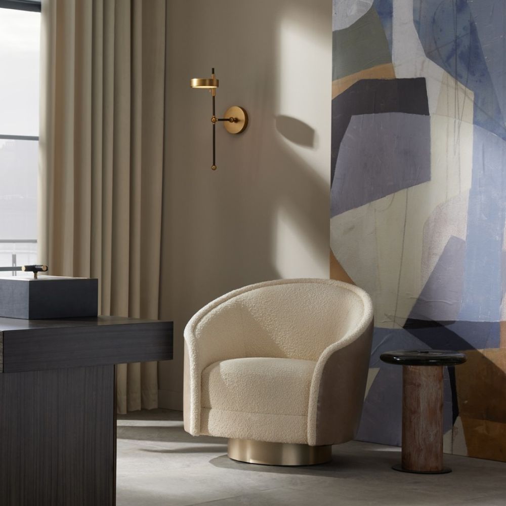 DWC24 - Adesso Sconce - Antique Brass