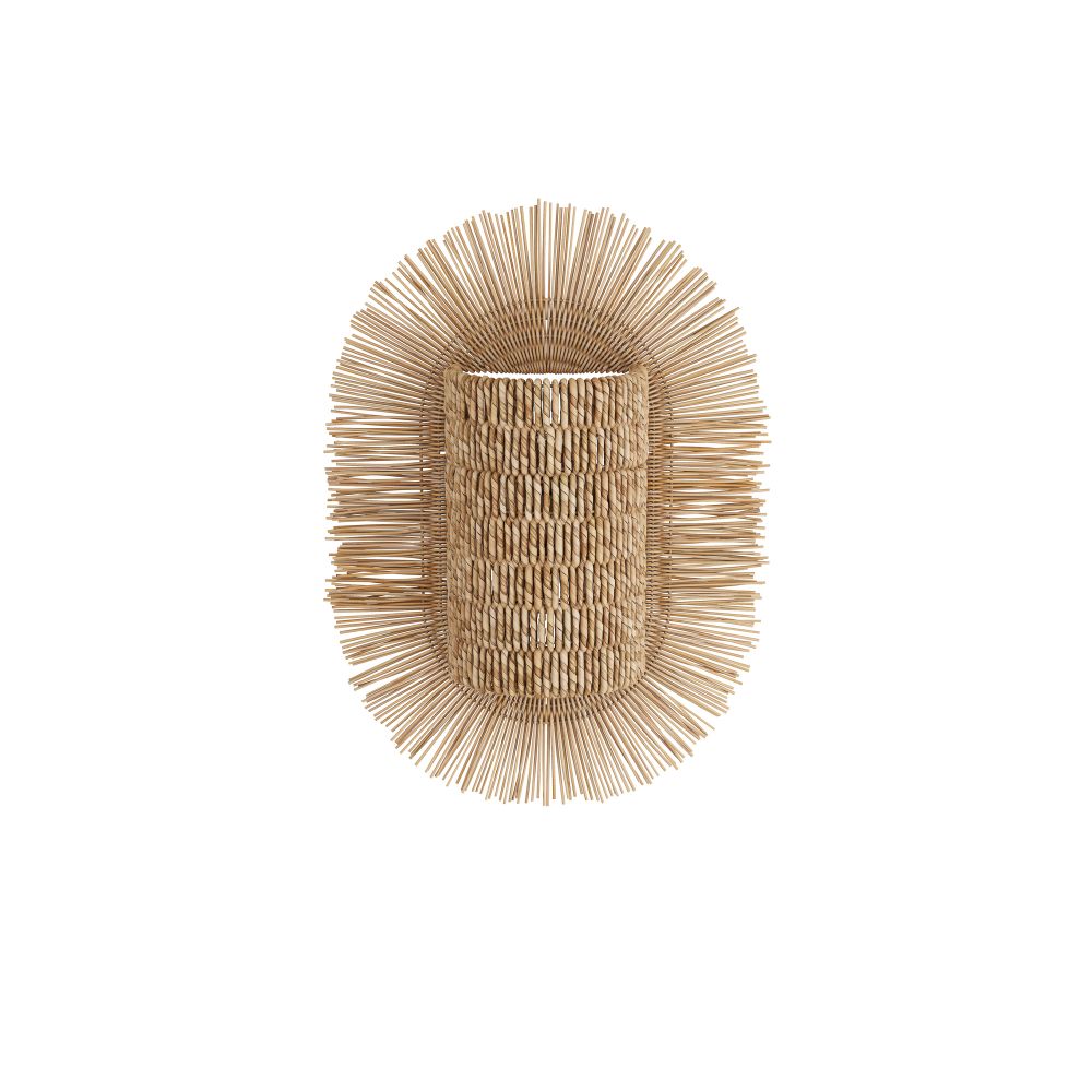 DWS04 - Alexia Sconce - Natural Coco Midrib