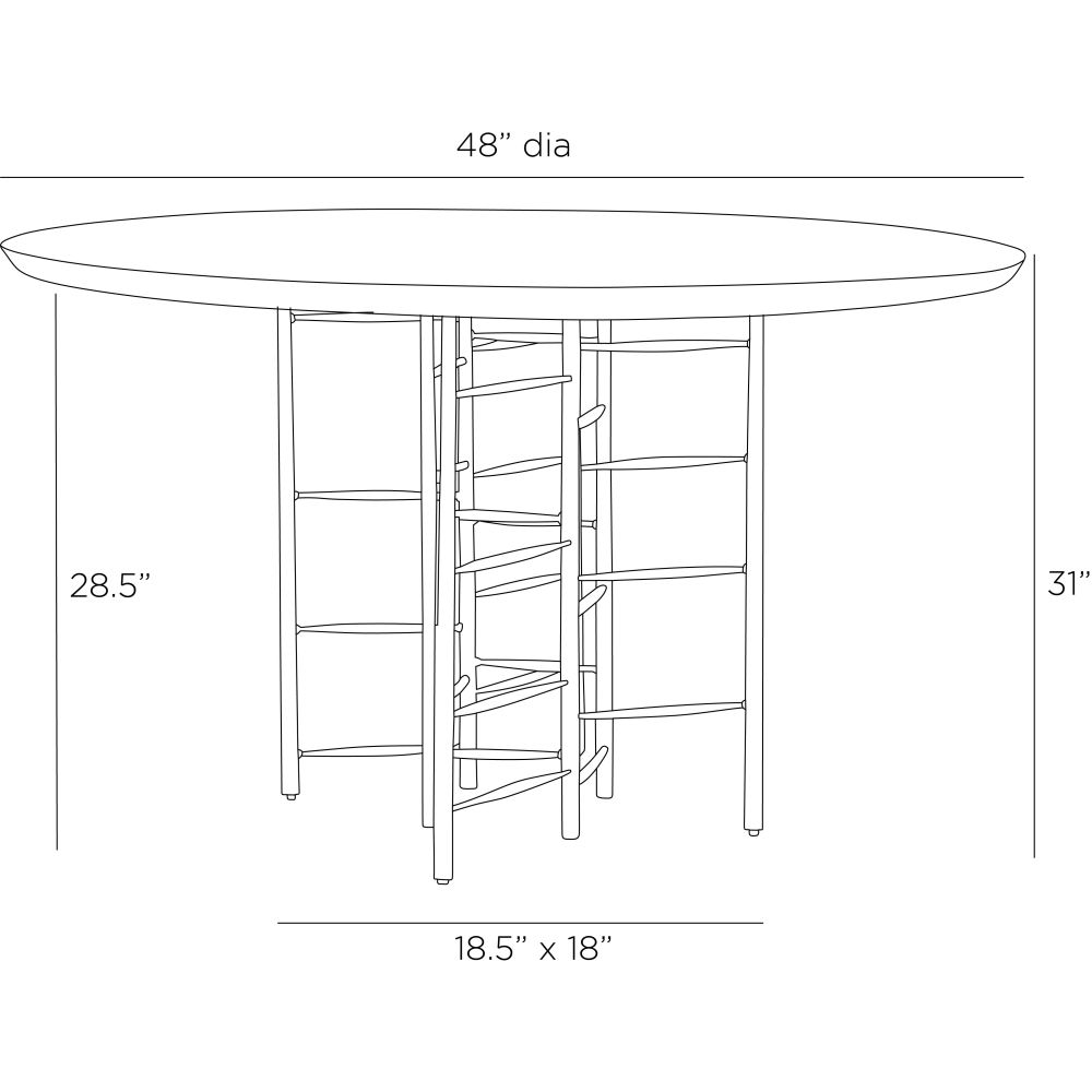 FDI05 - Enito Entry Table - Smoke, Wood
