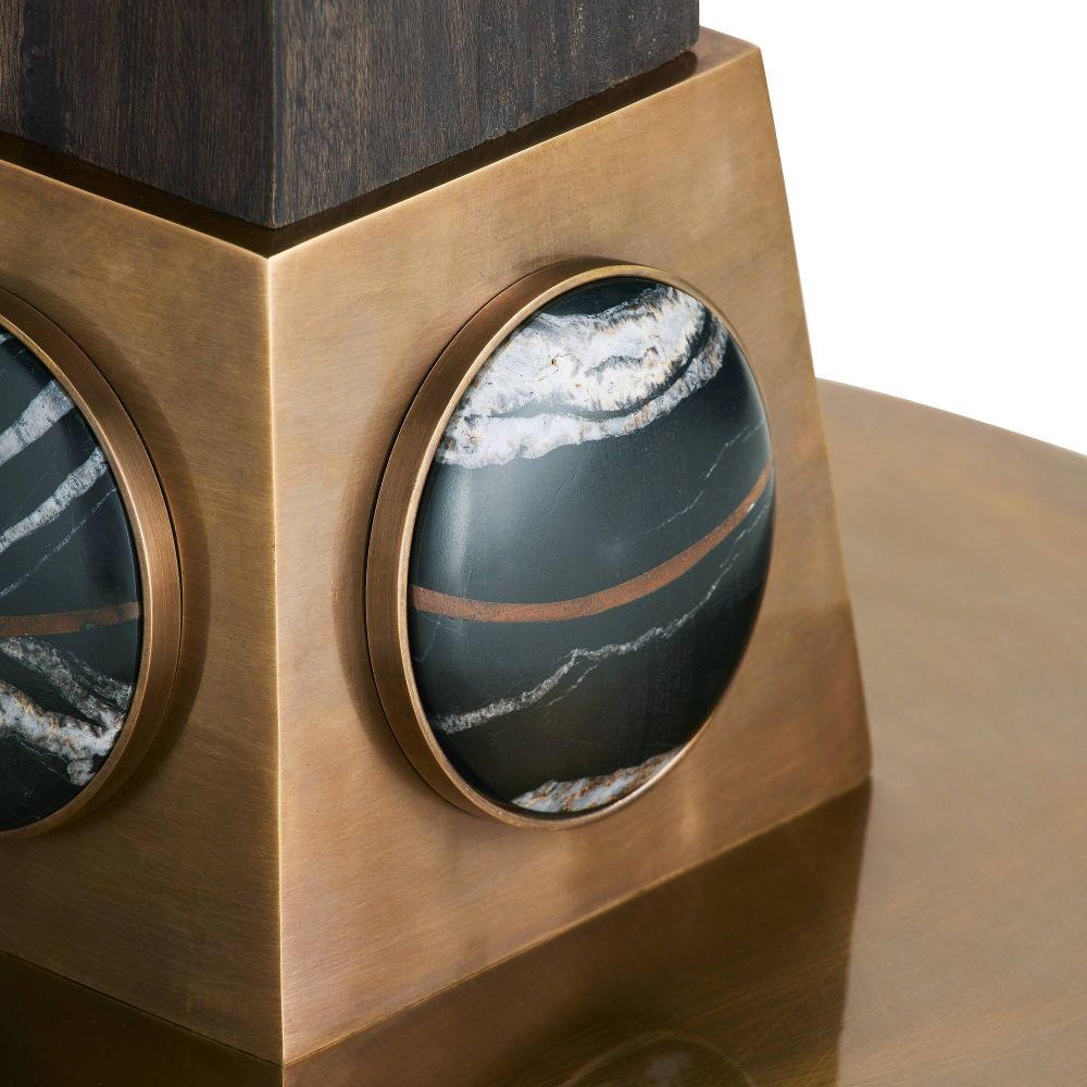 FEI33 - Lancelot End Table - Bengal, Bengal Marble