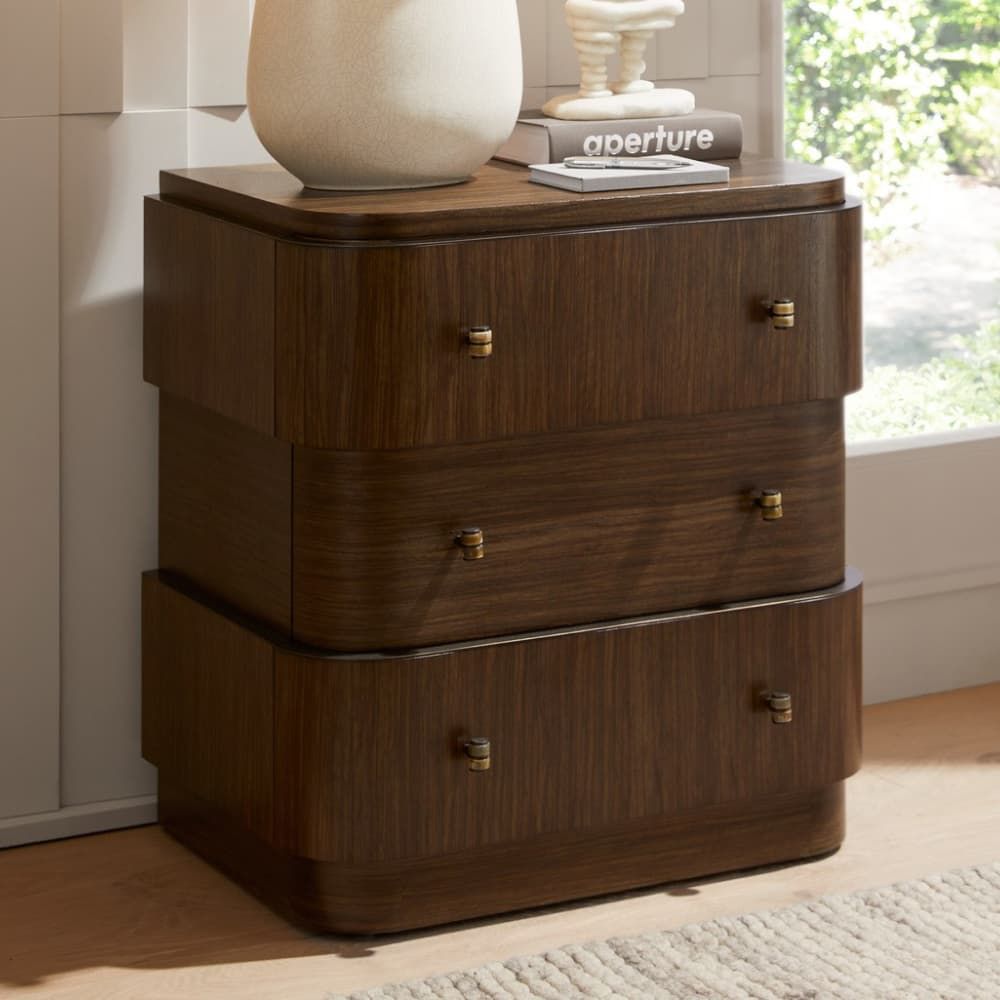 FIS06 - Jacques Side Table - Brindle, Ofram Veneer