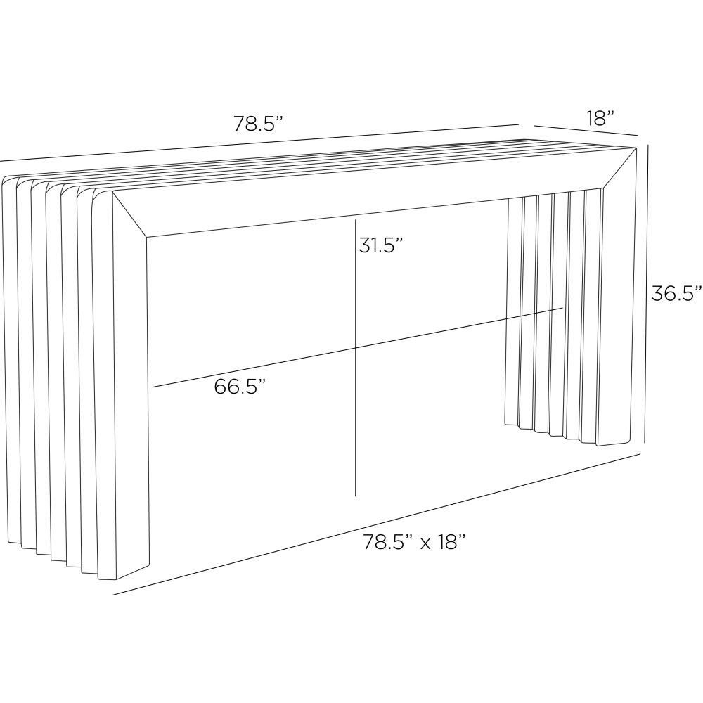 FLS10 - Delano Outdoor Console - Willow