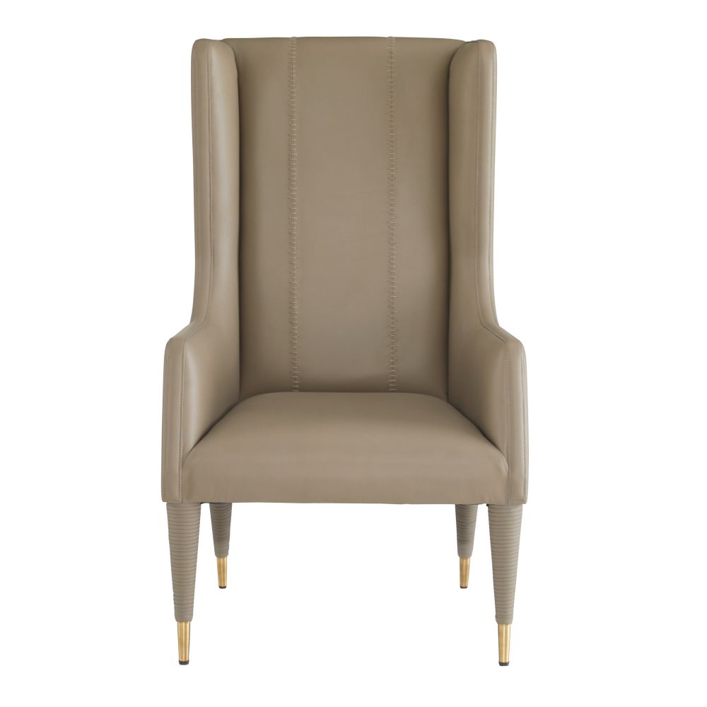 FRI20 - Hawthorne Host Chair - Dove, Leather