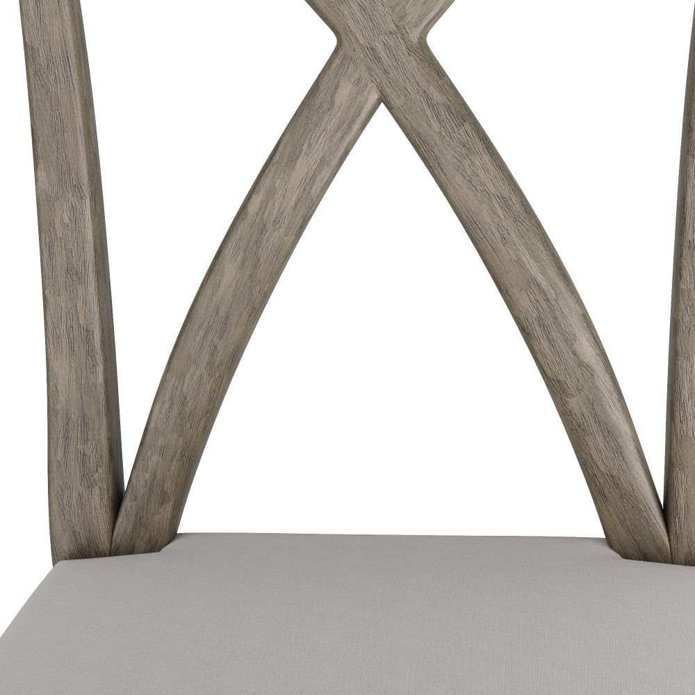 FRS09 - Xavier Dining Chair - White, Linen