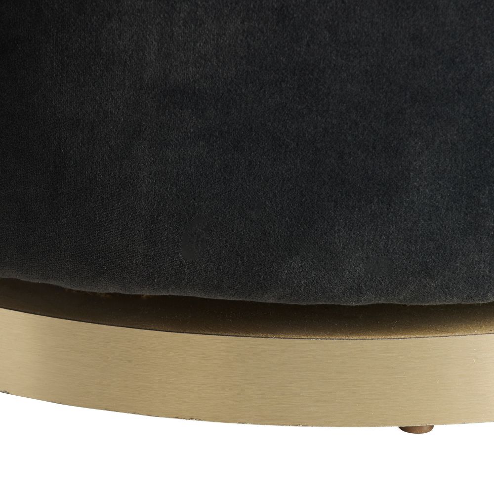 FRU08 - Poppy Chair Midnight Grey Performance Velvet - Midnight Grey ...