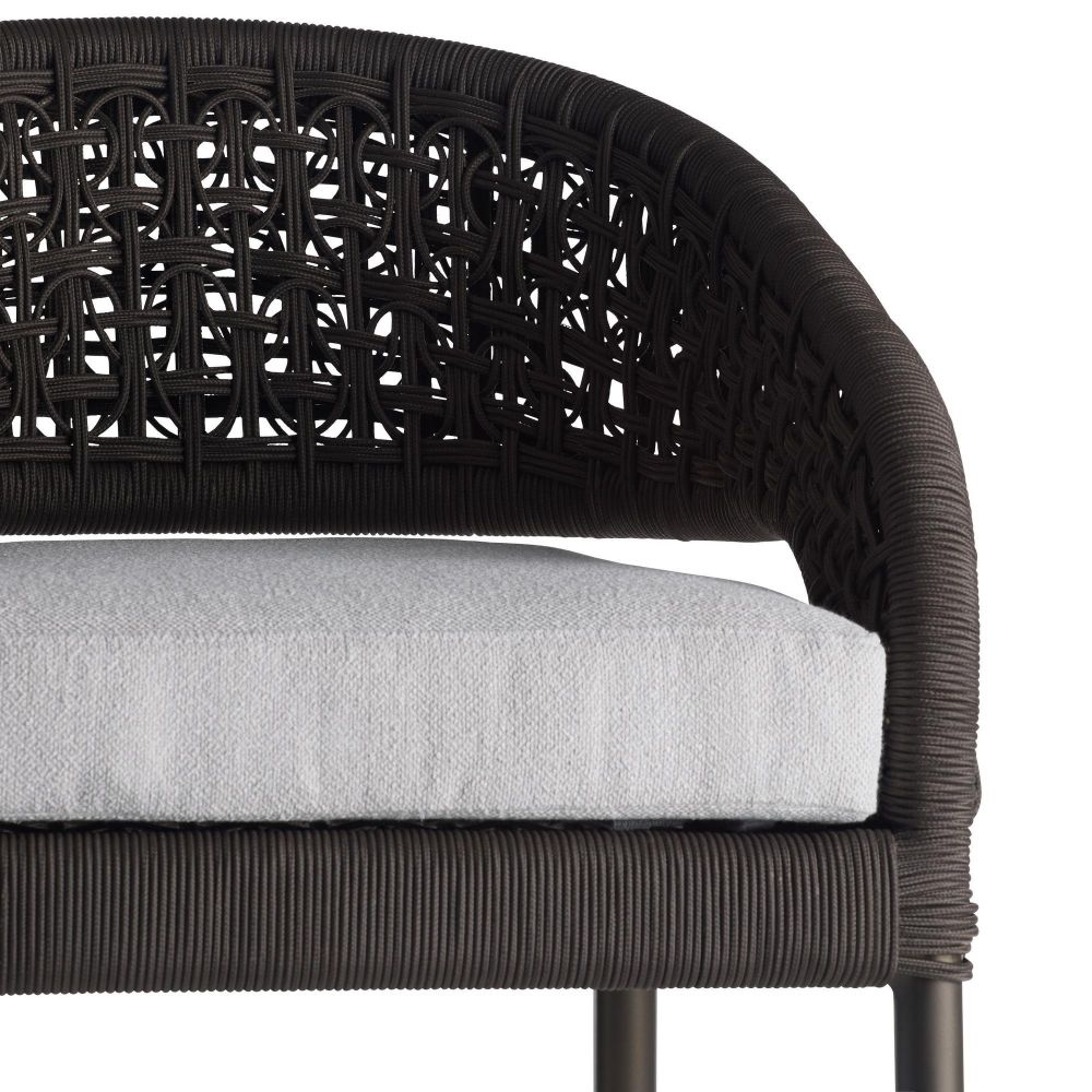 FSS10 - Juri Outdoor Bar Stool - Porpoise, Bouclé