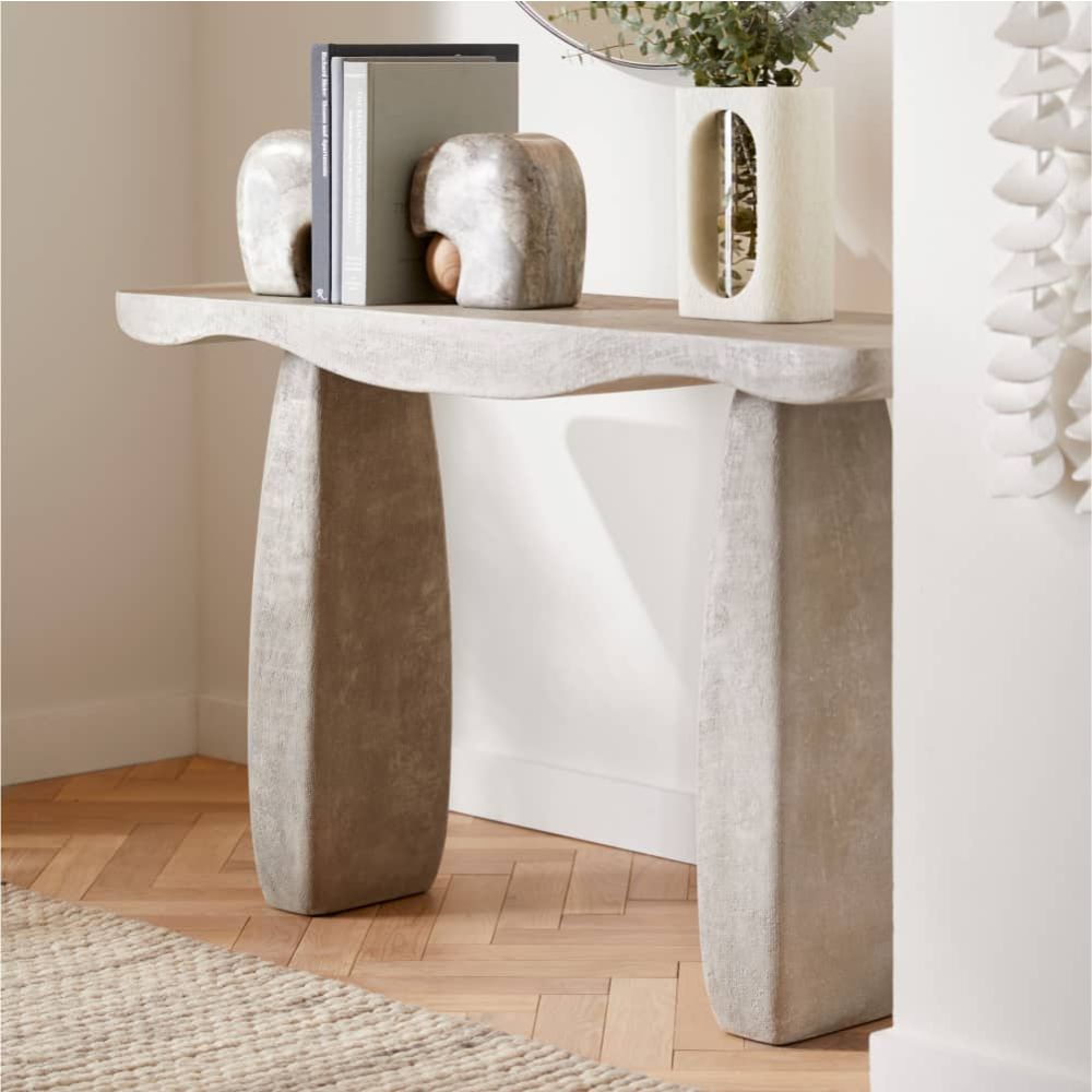 GAFLS01 - Melt Outdoor Console - Smoke, Concrete Composite