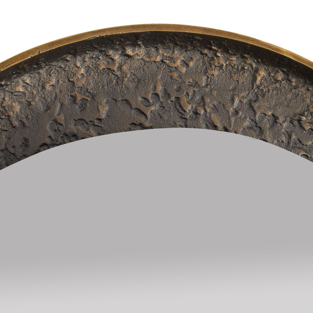 GAWMI01 - Inset Wall Mirror - Antique Brass
