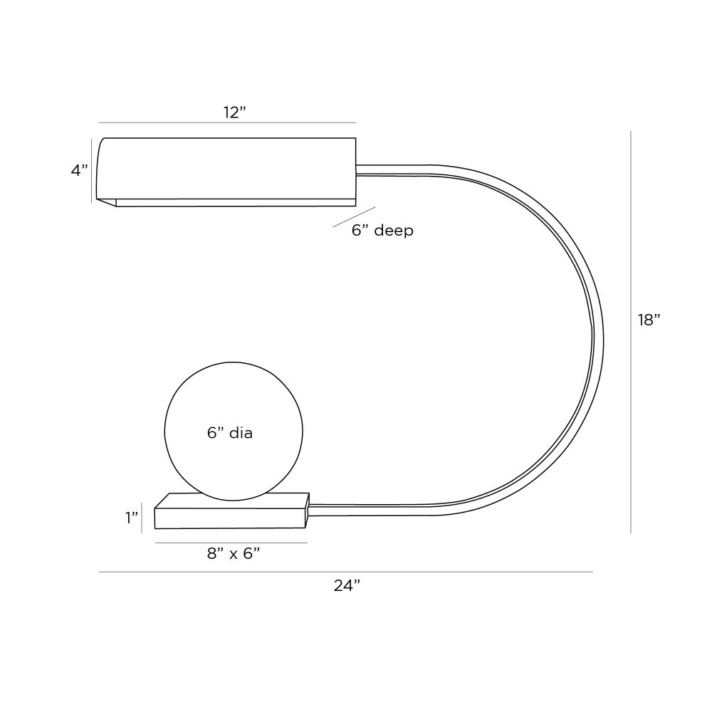 PDC09 - Venice Lamp - Antique Brass, Steel