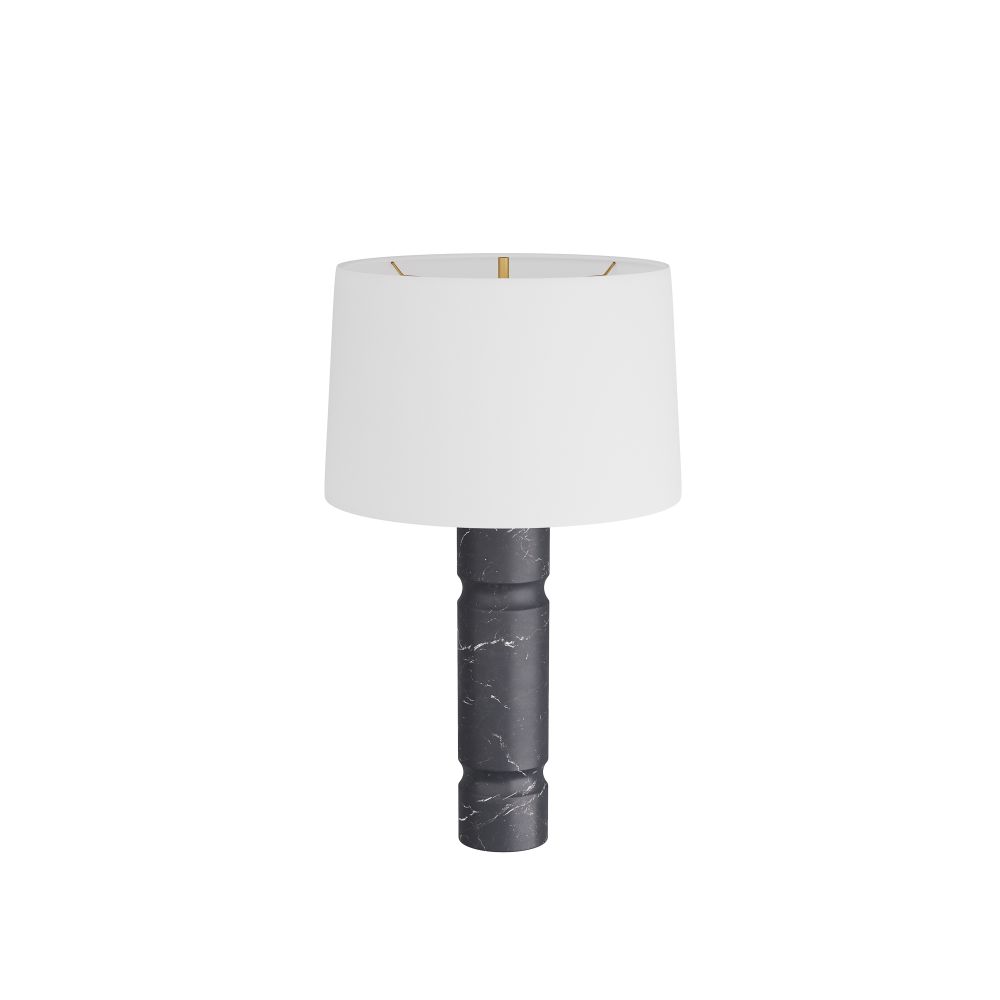 PTC26-SH024 - Angelina Lamp - Black, Marble