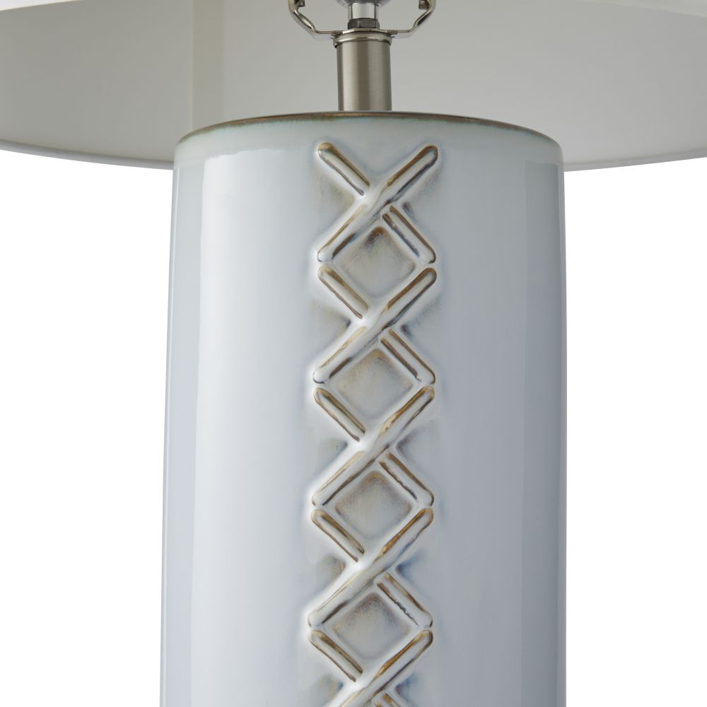 PTC30-167 - DiMaggio Lamp - Glacial Reactive, Ceramic