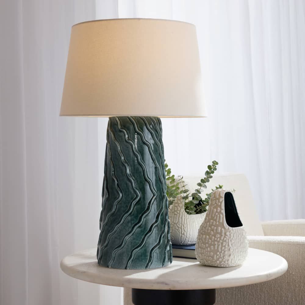 PTE15-829 - Huron Lamp - Amalfi , Porcelain