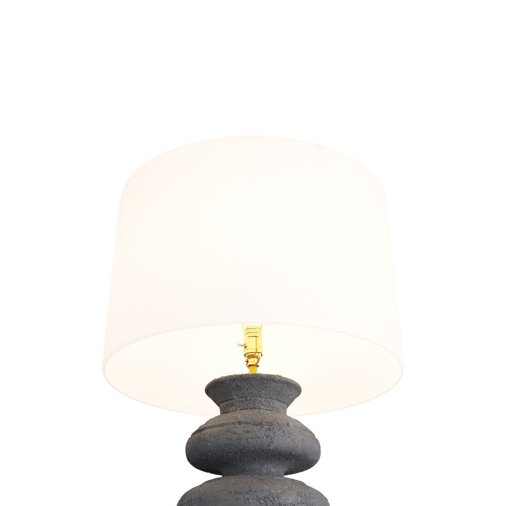 PTS11-SH030 - Alanis Lamp - Charcoal, Terracotta