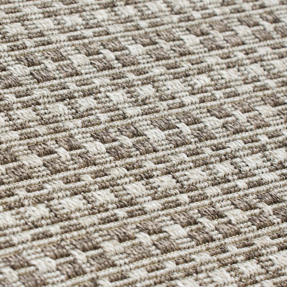 RMC01 - 8' x 10' Mallorca Carbon Outdoor Rug - Mallorca Carbon Flatweave