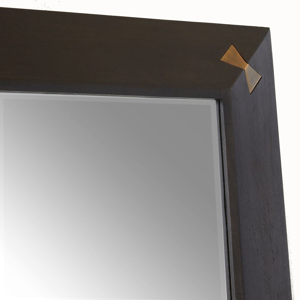 WMI42 - Calpini Mirror - Sable, Mango Wood