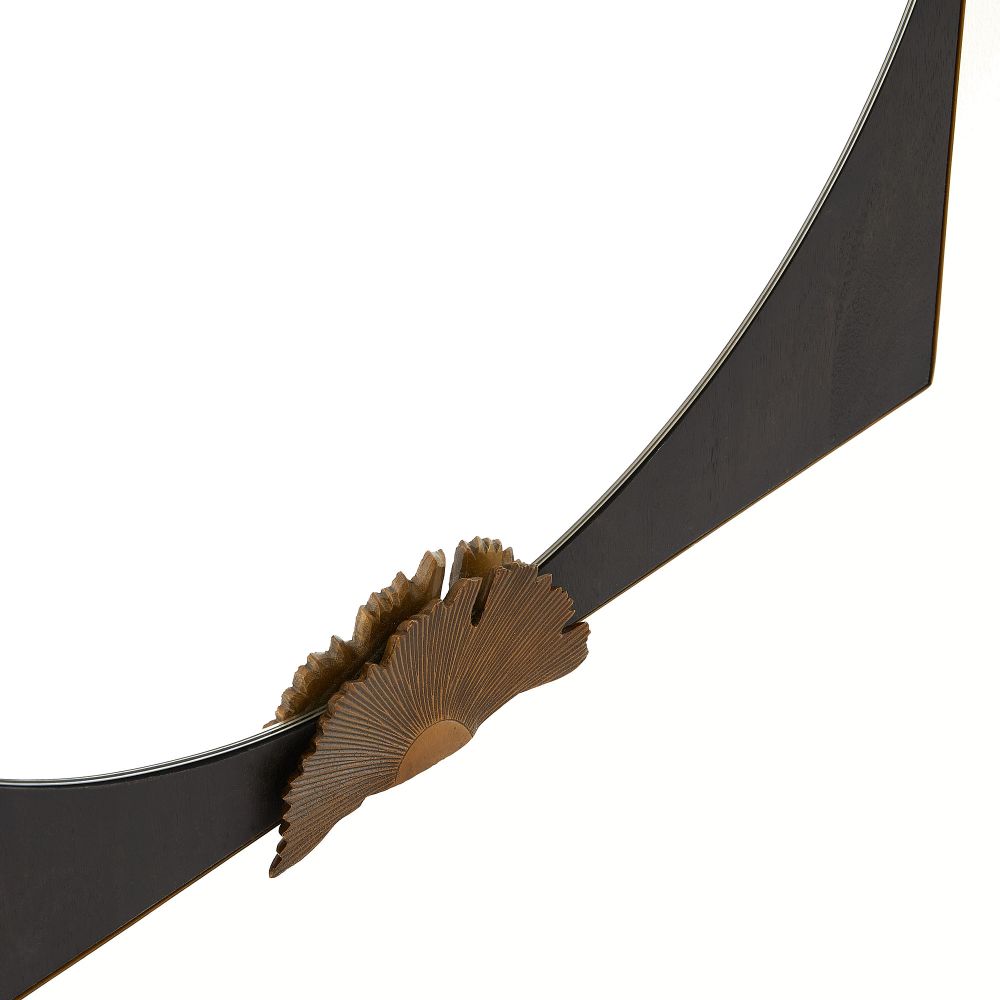 WMI44 - Envy Mirror - Antique Brass, Iron