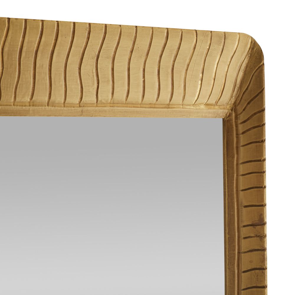 WMI60 - Hart Mirror - Antique Brass