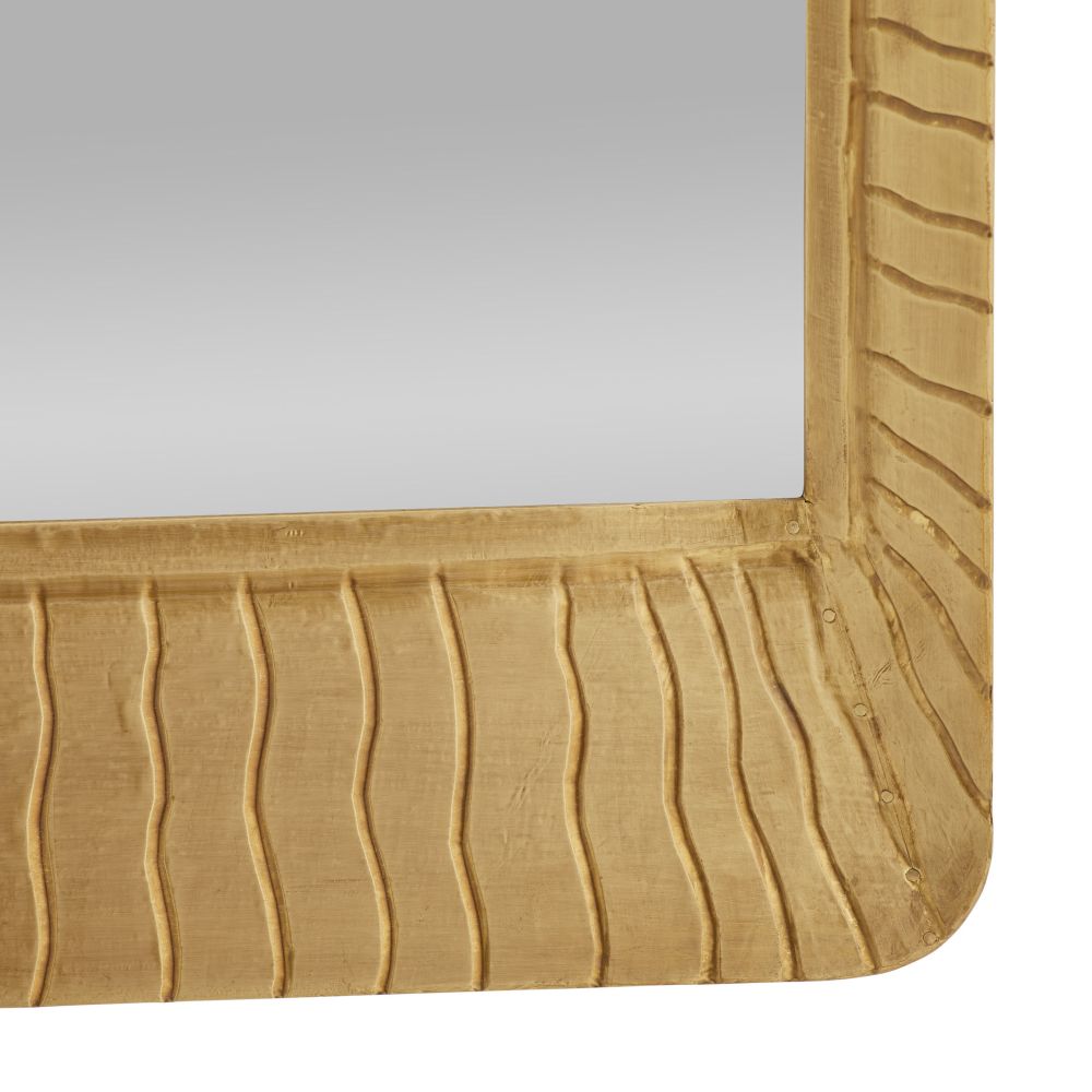 WMI60 - Hart Mirror - Antique Brass