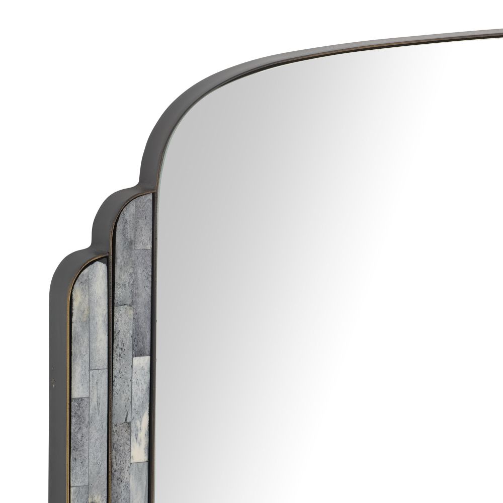 WMI81 - Iyla Mirror - Gray Bone Inlay