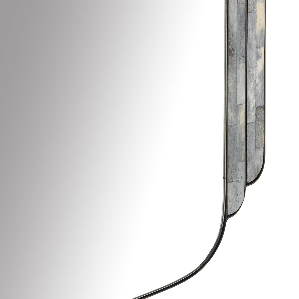 WMI81 - Iyla Mirror - Gray Bone Inlay